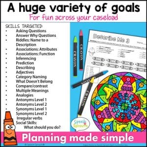 Winter Color By Number Printable Kaleidoscope Language Activities ...