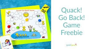 Get Inspired With Spring Speech Therapy Ideas For The Five Little Ducks ...