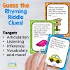 Bingo Riddles Articulation Games For Speech Therapy Bundle - Speech Sprouts