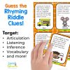 S Words Speech Therapy Games Articulation Bingo Riddles - Speech Sprouts