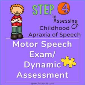 4 Steps In Assessing Childhood Apraxia Of Speech