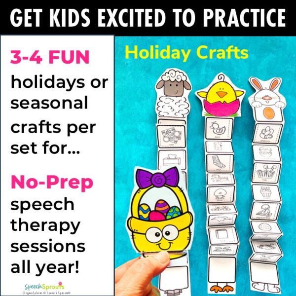 Articulation And Language Activities For Speech Therapy Holidays And ...