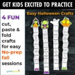 Fun Halloween Speech Therapy Activities For Articulation - Halloween ...